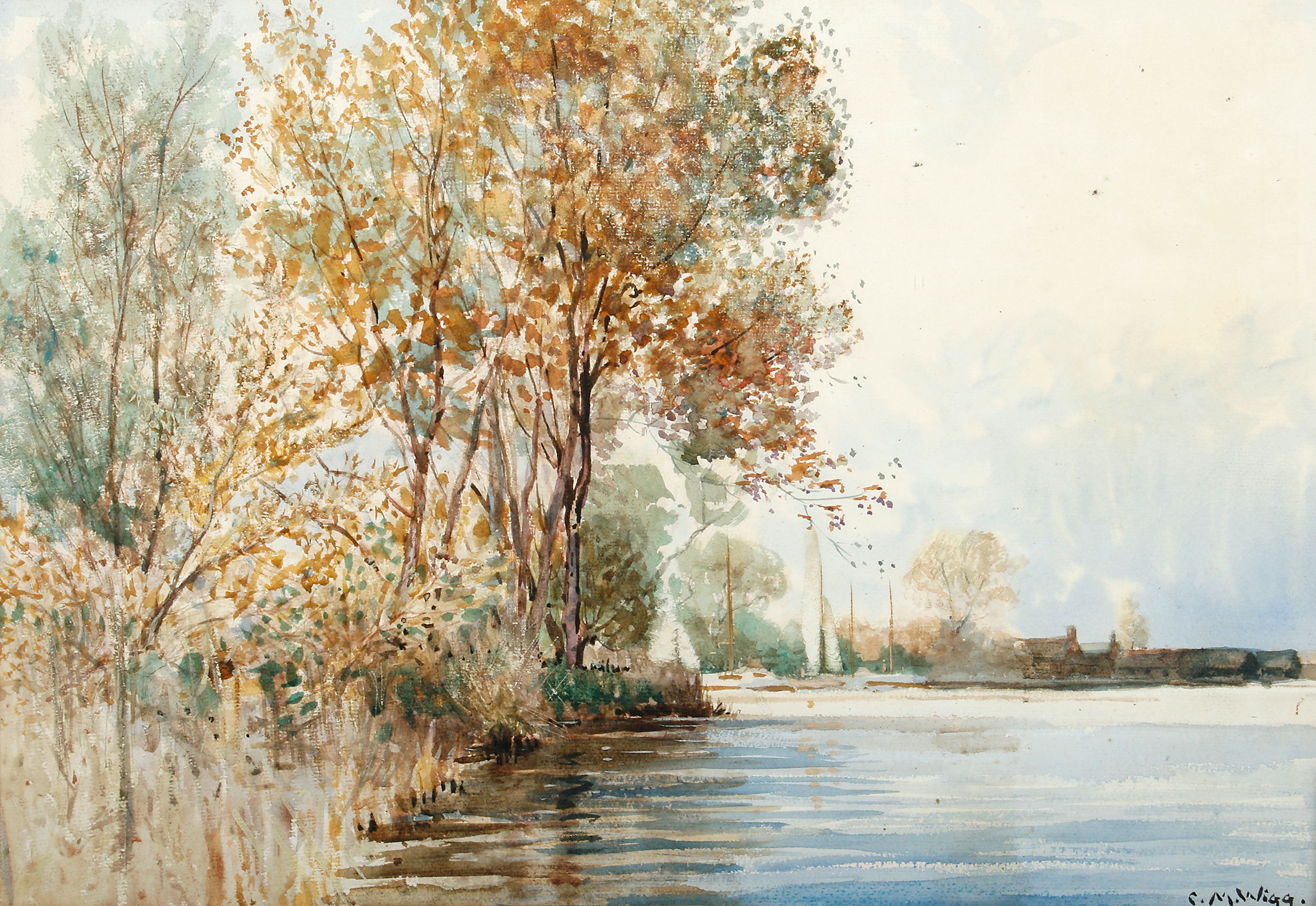 Charles Mayes Wigg (British, 1889-1969 - auctions & price archive