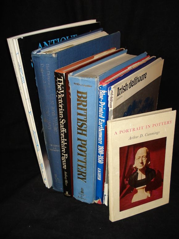Bonhams : Nine publications on English pottery