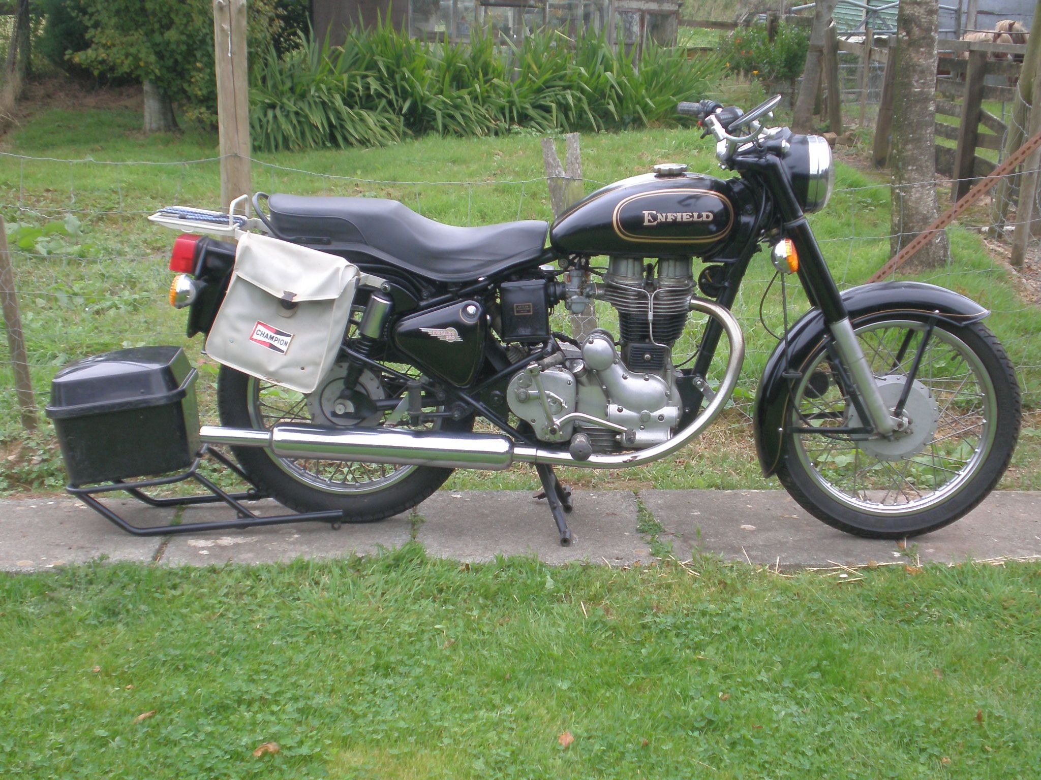 Bonhams Cars : c.1992 Enfield 350cc Bullet Frame no. 2B445344G Engine ...