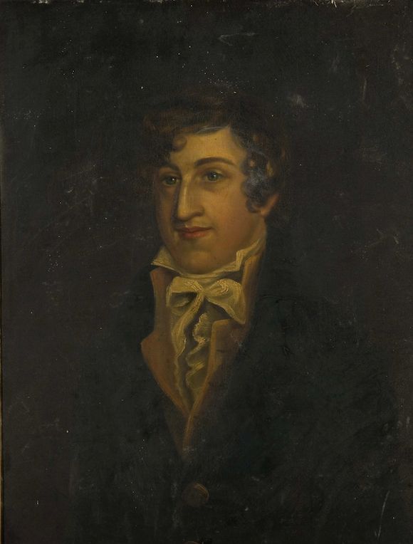 Bonhams : English School, 19th Century Portrait of a man, said to be ...