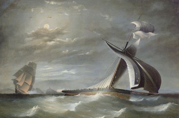 Bonhams : Follower of Thomas Buttersworth (British, 1768-1842) The ...