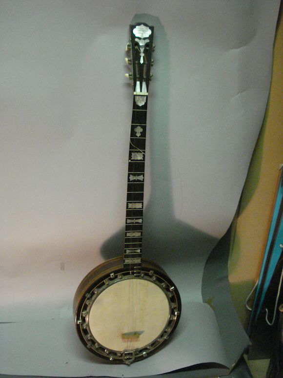 Bonhams : A Cammeyer Vibrante Royal Banjo