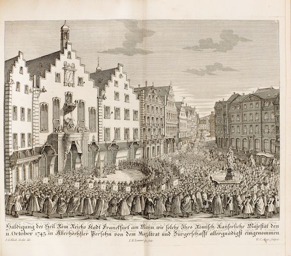 Bonhams : OLENSCHLAGER (JOHANN DANIEL von) Vollständiges Diarivm von ...