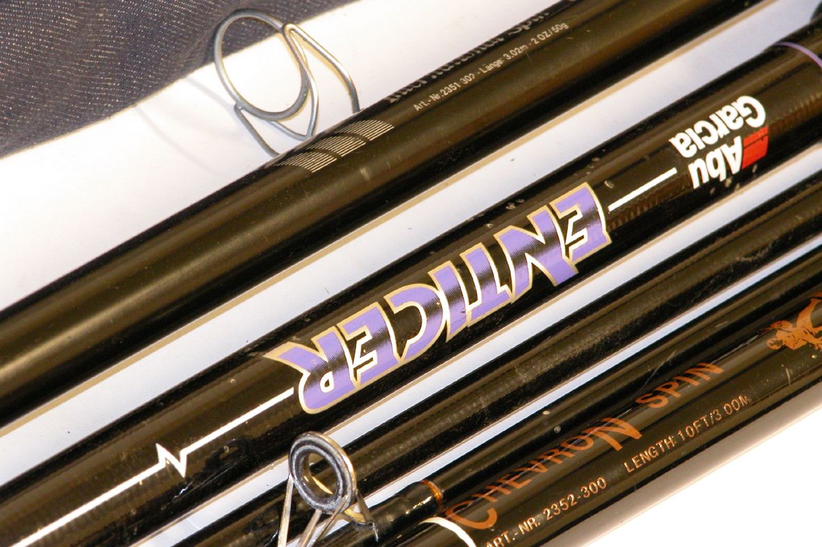 Abu two rods, a Mk 5 Zoom match tip rod - auctions & price archive