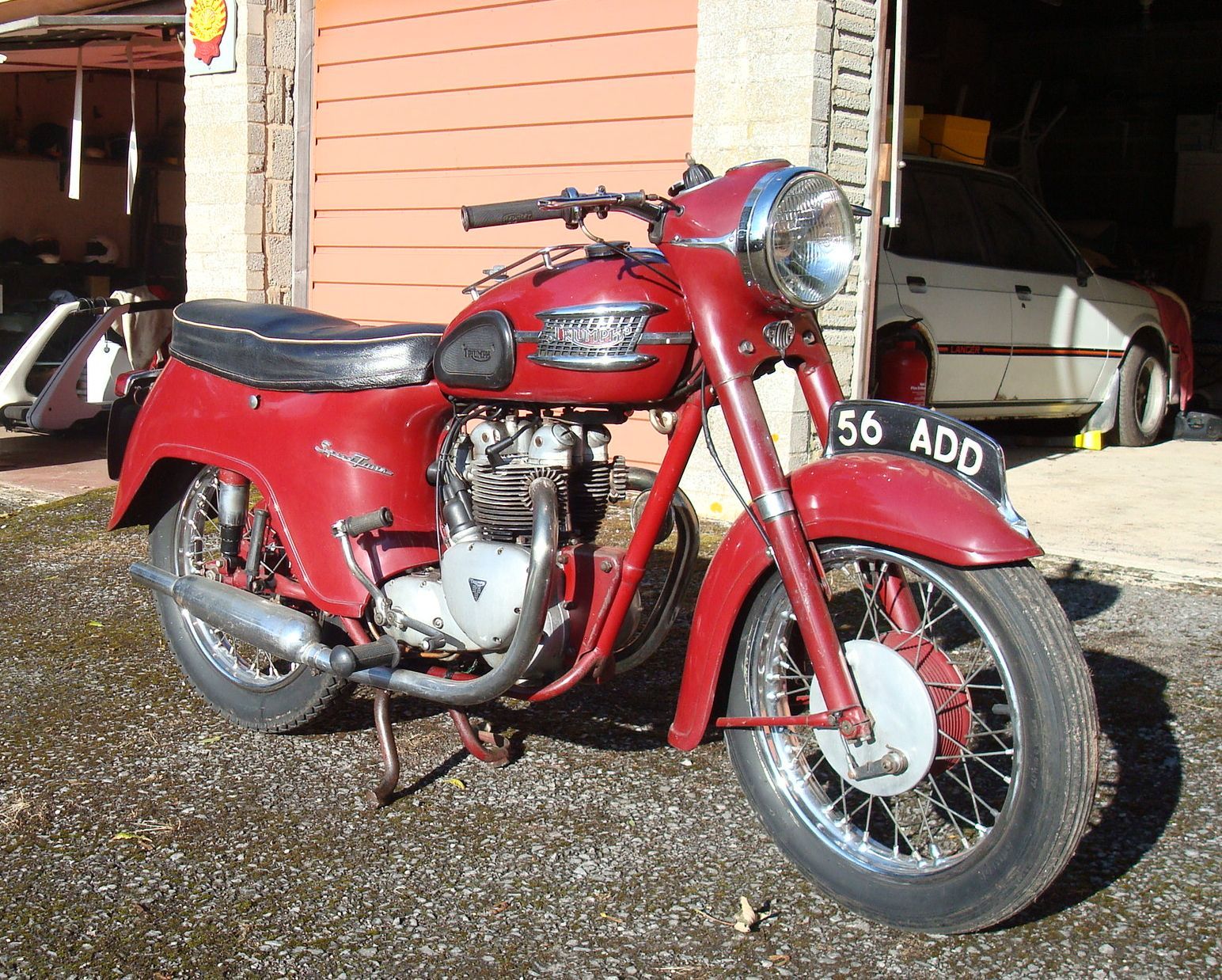 Bonhams Cars : 1960 Triumph 490cc Speed Twin Frame no. H16943 Engine no ...