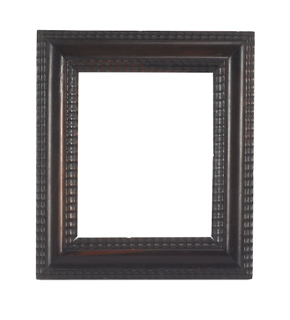 Bonhams : A Dutch 17th Century rosewood ripple moulding frame