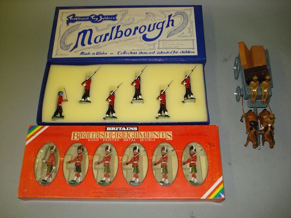 Bonhams : Britains Metal Models and Marlborough Toy Soldiers etc. 160 ...