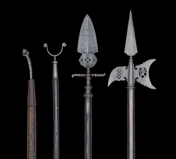 Bonhams : An English Gunner's Linstock, And A German Matchlock ...