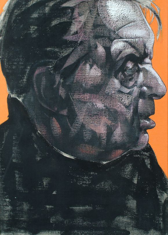 Bonhams : Michael Leventis (British, born 1944) Head of Francis Bacon