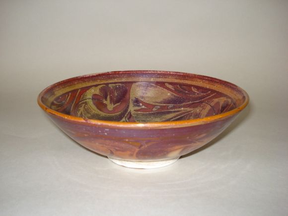 Bonhams : Edgar Campden a lustre Bowl Diameter 21.5cm (8 1/2in.)