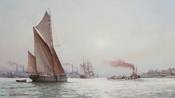 Bonhams : Rodney John Charman (American, born 1944) Woolwich reach