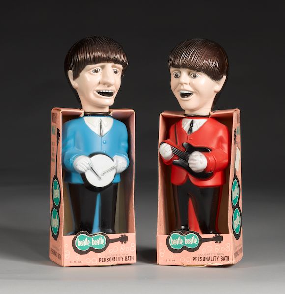 Bonhams : Beatles bubble bath, in orignal boxes, US, 1965,