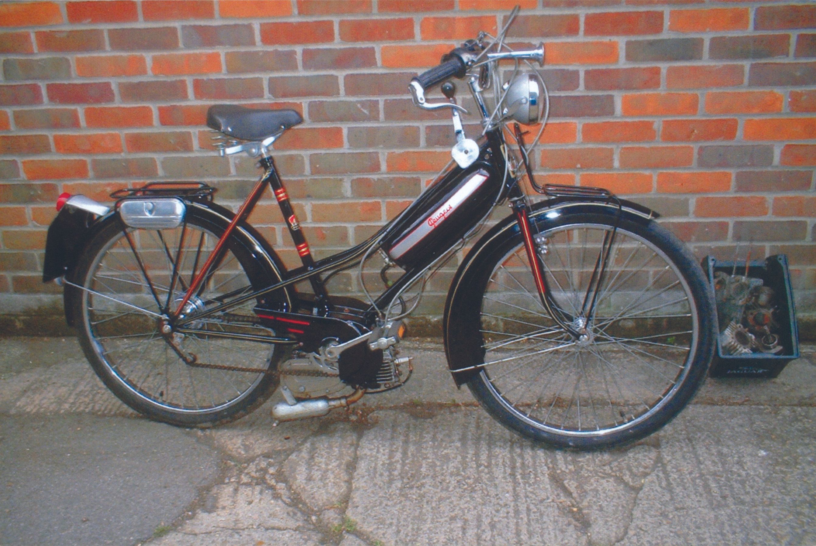 Bonhams Cars : c.1956 Peugeot 49cc Bima Standard Moped Frame no. 87685 ...