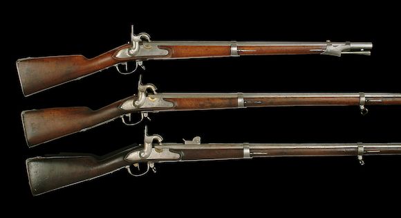 Bonhams : A Dutch 13-Bore 1815 Model Two-Band Percussion Military Musket