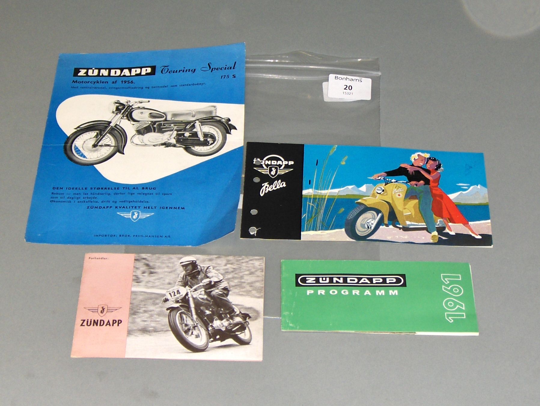 Bonhams Cars : Zundapp - a 1961 range brochure,