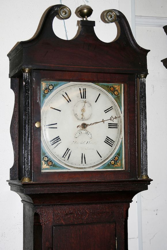 Bonhams : An oak cased thirty hour longcase clockDavid Hood
