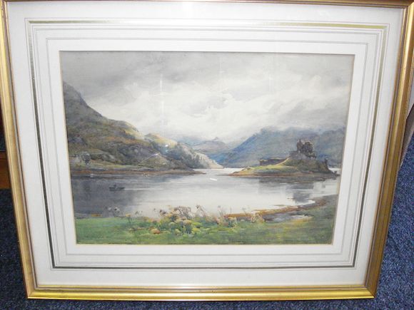 Bonhams : John Farquharson (British, active 1880-1905) 'Eilean Donan ...