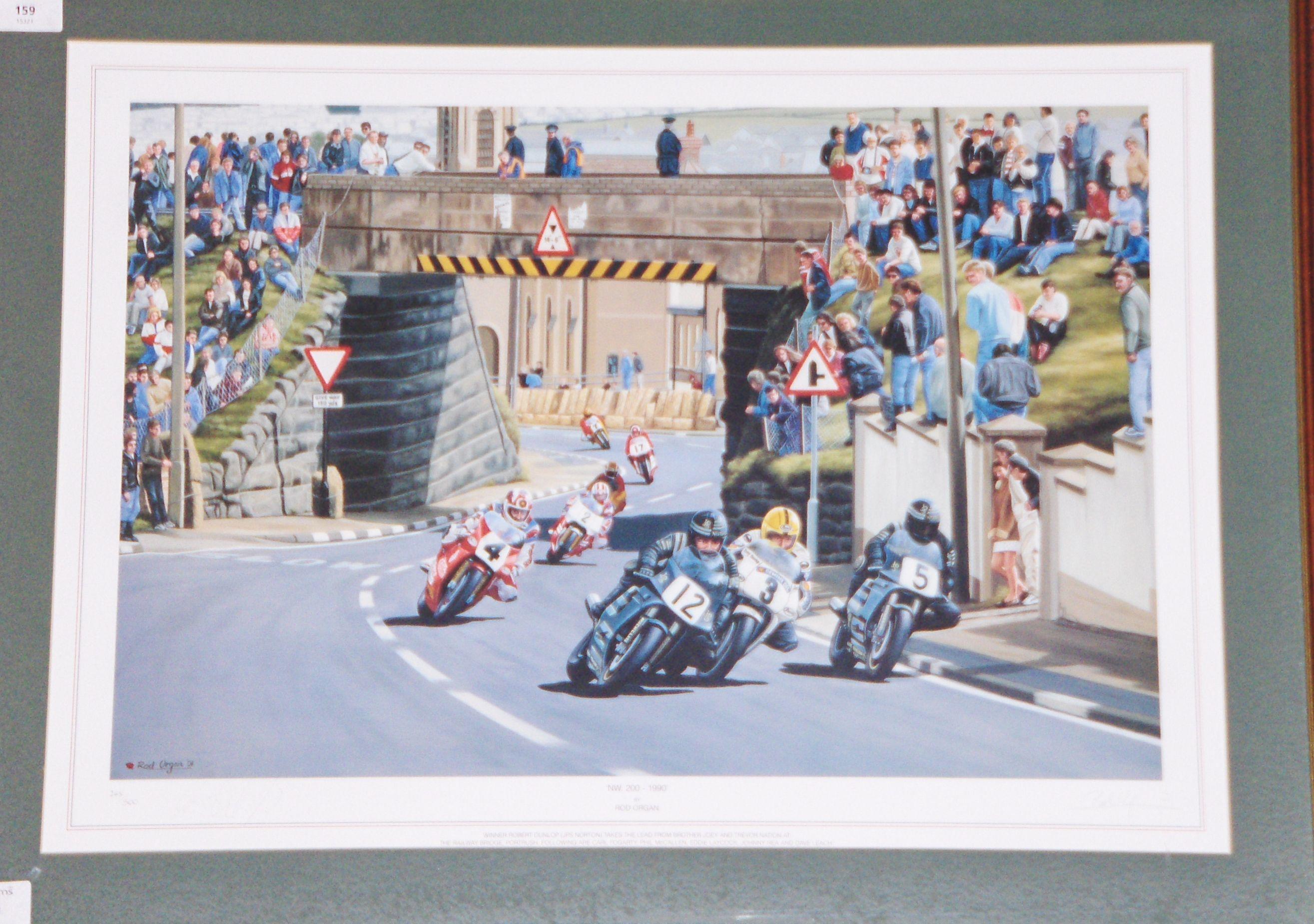 Bonhams Cars : 'NW 200 - 1990', after Rod Organ,