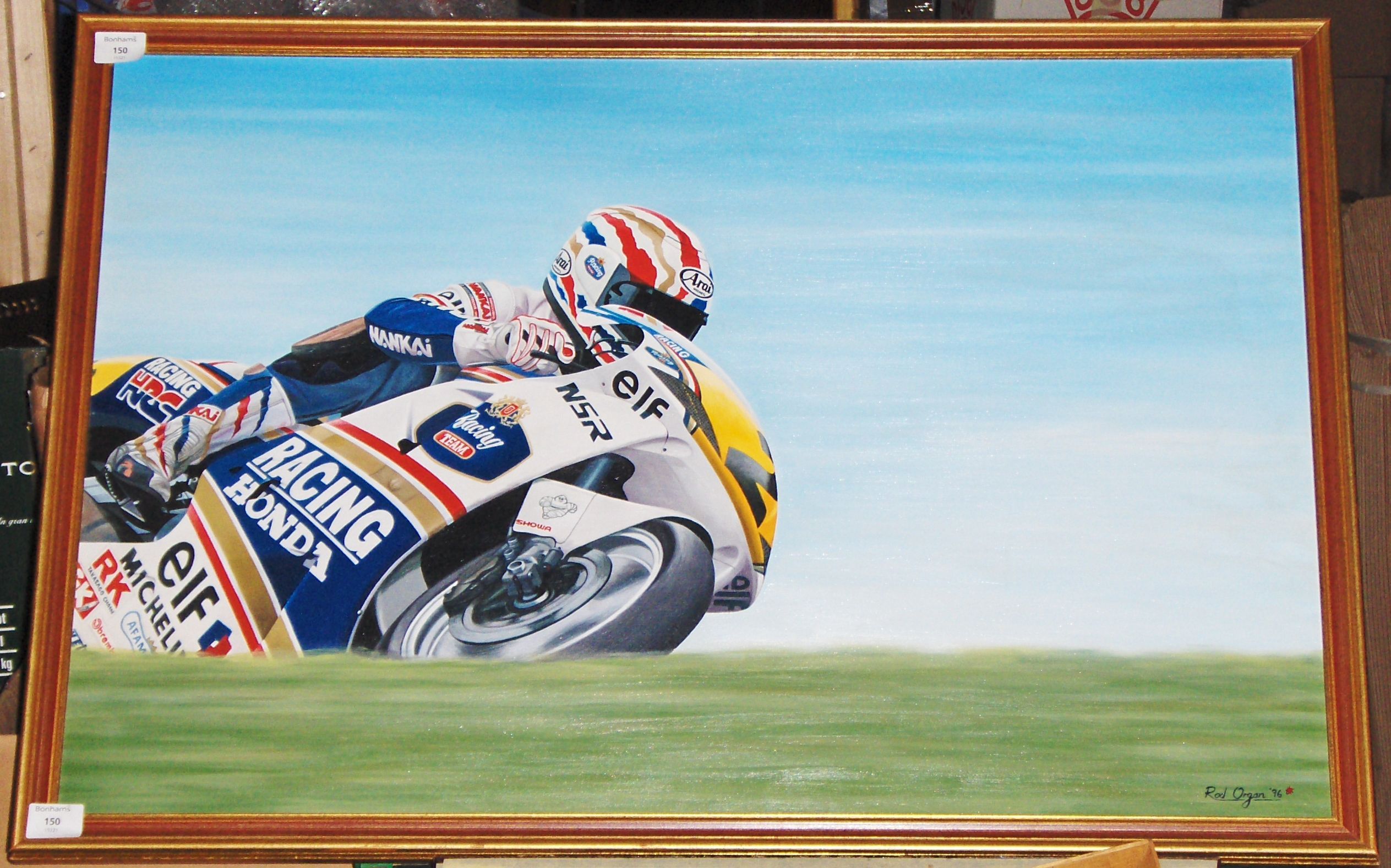 Bonhams Cars : Rod Organ, 'Mick Doohan on the Honda NSR 500',