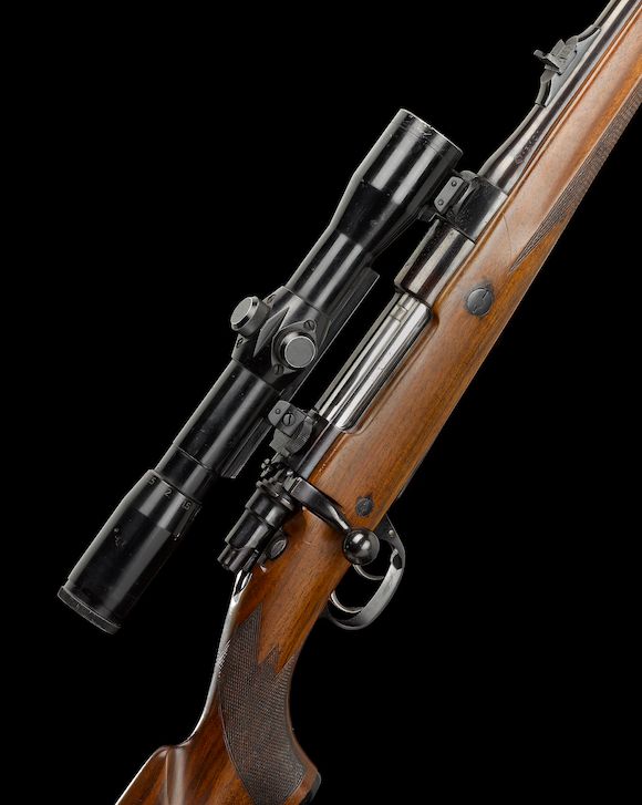 Bonhams : A 7mm (Rem Mag) Mauser sporting rifle by Dumoulin, no. 13101