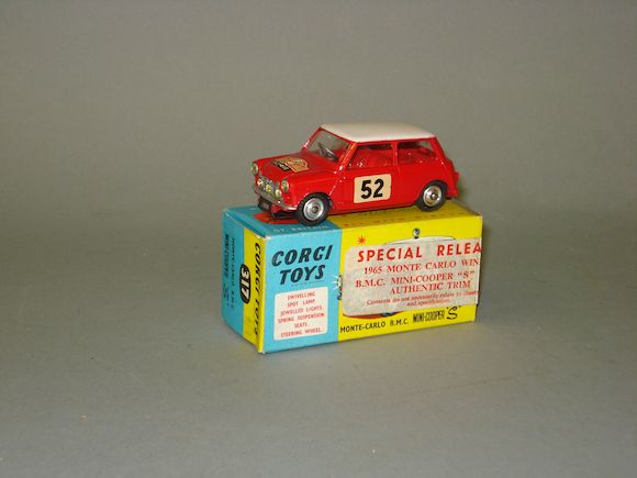 Bonhams : Corgi 321 Mini Cooper 'S' Monte Carlo 1965