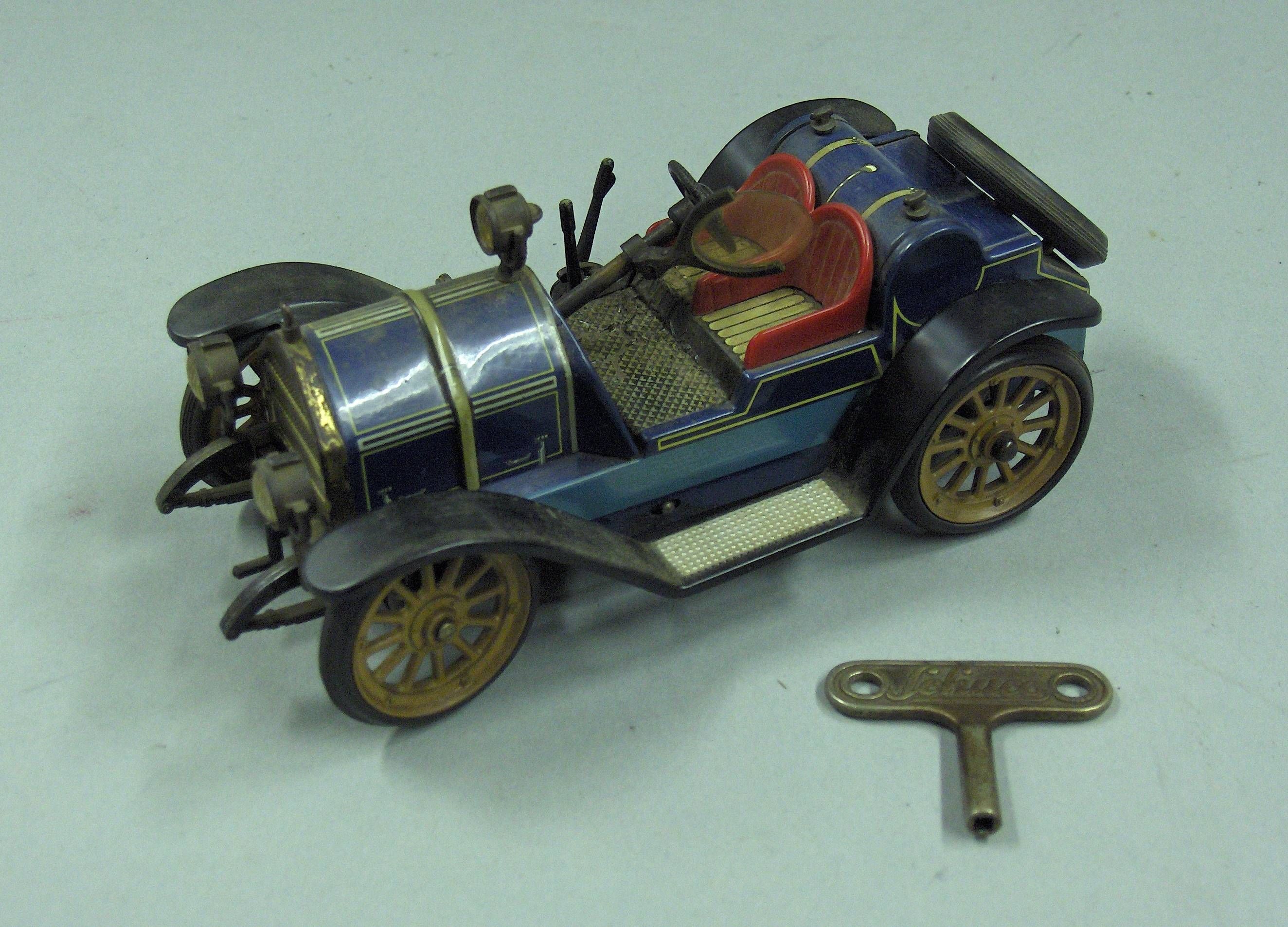 Bonhams Cars : A clockwork model of a Mercer Raceabout by Schuco,