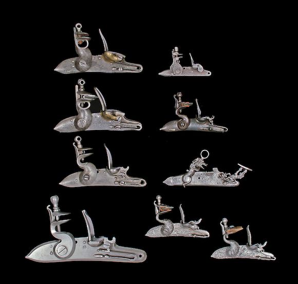 Bonhams : Two Flintlock Mechanisms Each From A French 1777 Model ...