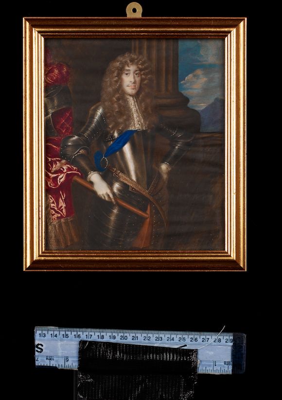 Bonhams : Richard Gibson (British, 1615-1690) A pair of three-quarter ...