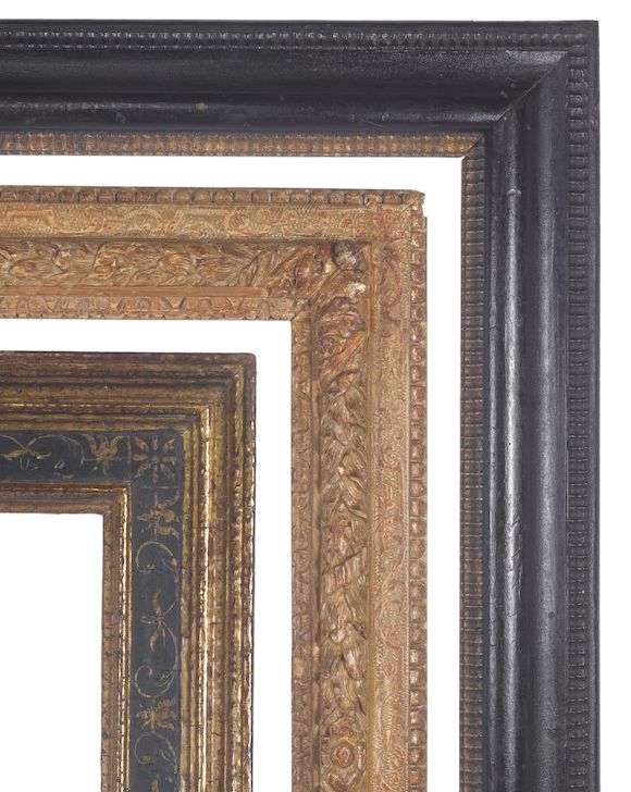 Bonhams : An Italian 17th Century parcel gilt and ebonised ripple ...