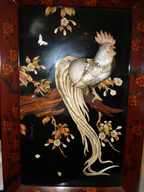 Bonhams : A pair of Japanese Shibayama rectangular wall panels Early ...