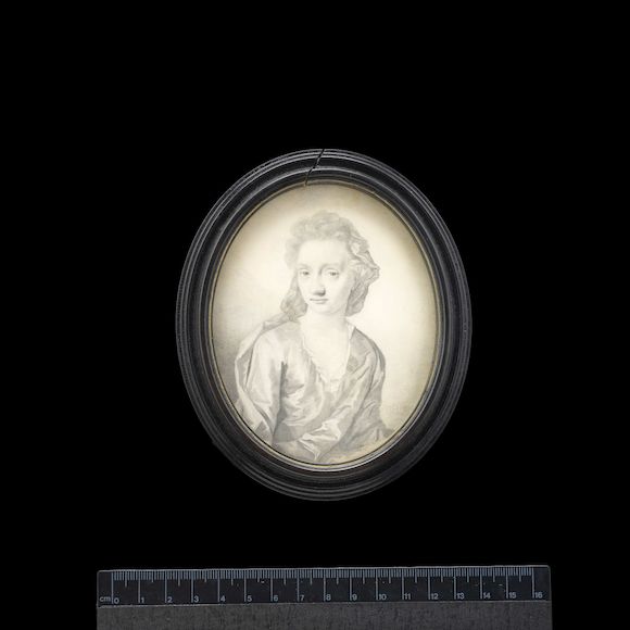 Bonhams : Thomas Forster (British, 1677-1713) A Lady, wearing silk ...