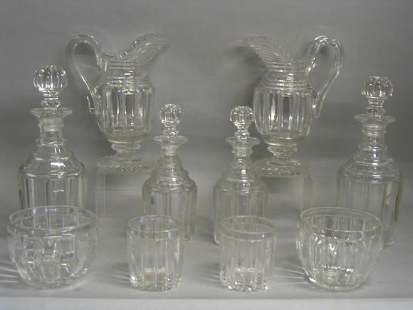 Bonhams A Suite Of Glassware