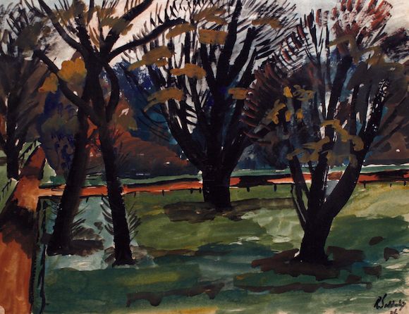 Bonhams : Rowland Suddaby (British, 1912-1973) 'Regents Park 1936'