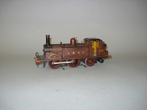 Bonhams : Gauge 0 7mm scale electric 0-4-2 LBSC Tank engine No.223 Made ...