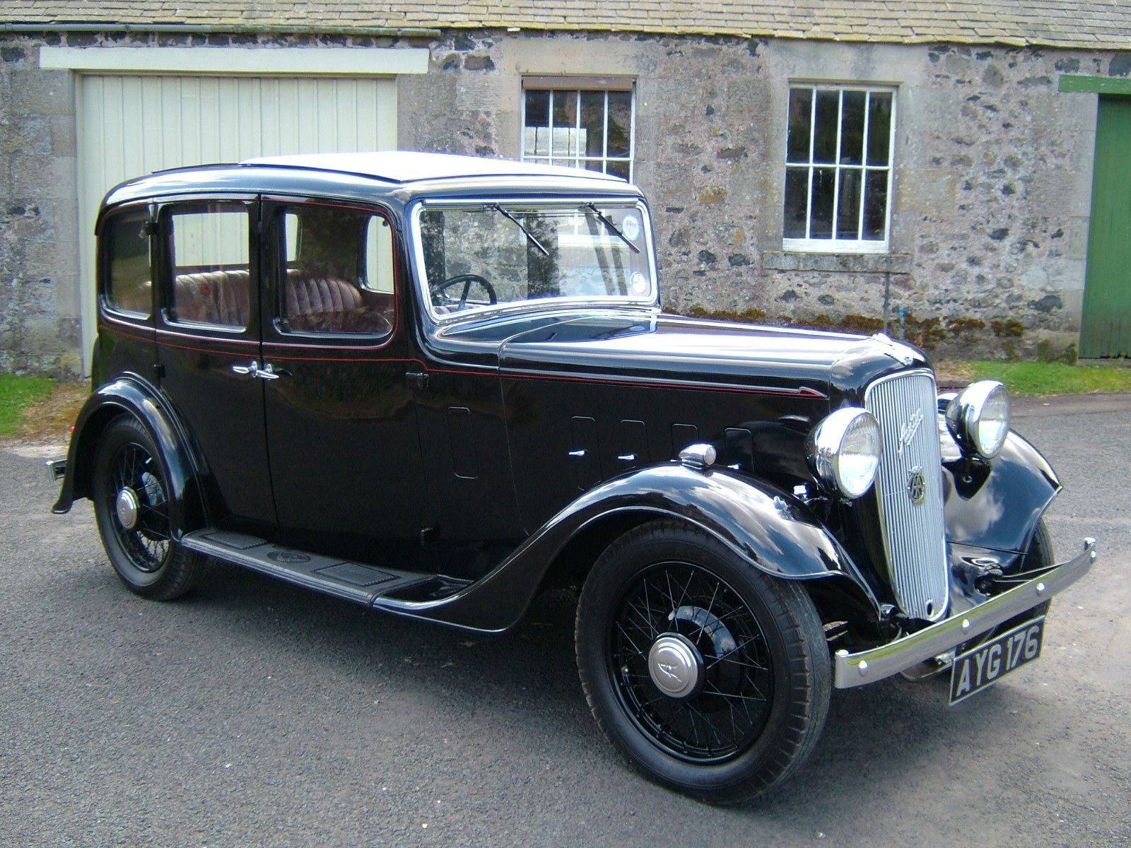 Bonhams Cars : 1936 Austin 12/4 Ascot Saloon Chassis no. HBX 15289