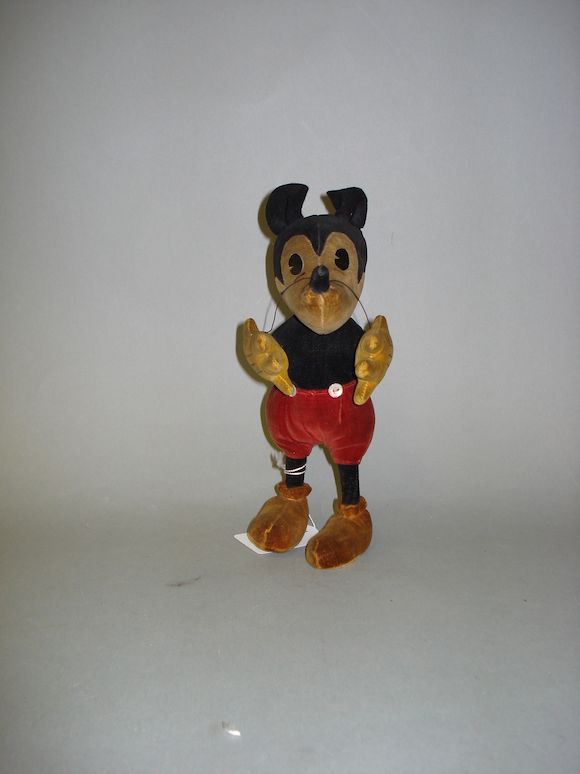 Bonhams : Steiff Mickey Mouse, German 1930's