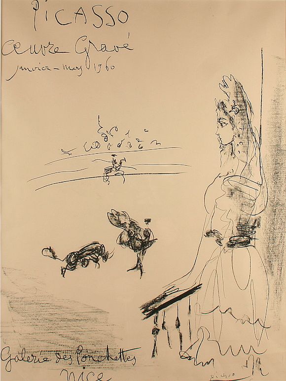 Bonhams : Pablo Picasso (Spanish, 1881-1973) A poster for 'Picasso ...
