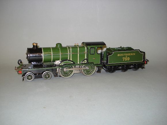 Bonhams : Hornby Series electric No.2 Special 4-4-0 Southern L1 ...