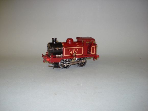 Bonhams : Hornby Series electric No.1 0-4-0 LMS tank engine No.623