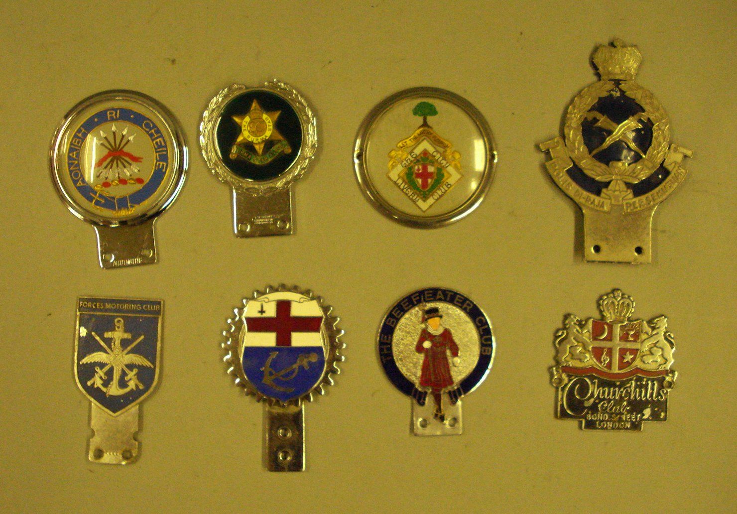 Bonhams Cars : Eight car badges,