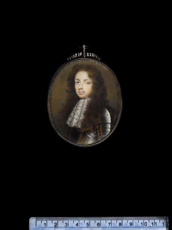Bonhams : Richard Gibson (British, 1615-1690) A young Gentleman, said ...