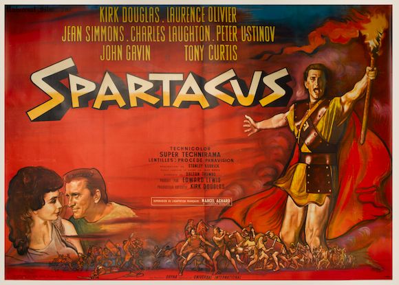 Bonhams : Spartacus, Universal Pictures, 1960,
