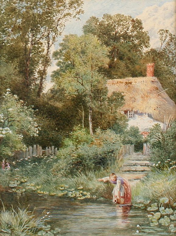 Bonhams : Studio of Myles Birket Foster, RWS (British, 1825-1899) A ...