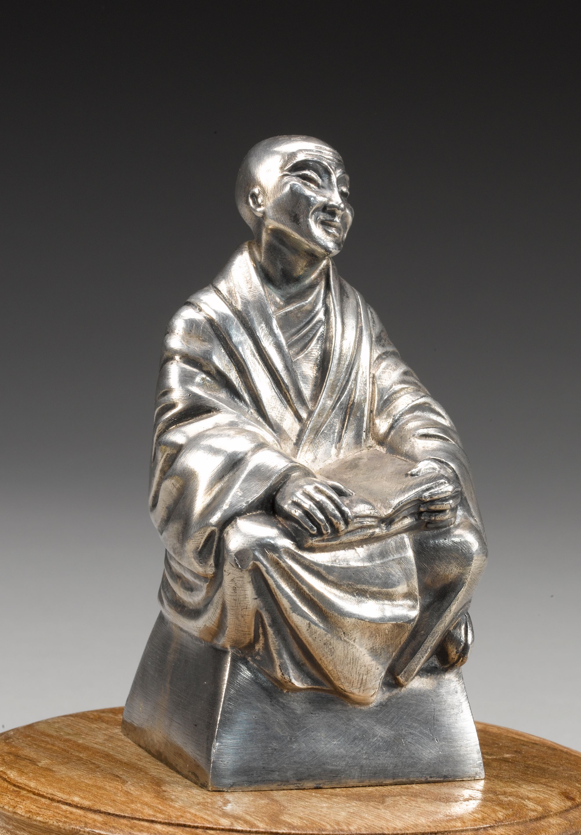 Bonhams Cars : A rare mascot by Adam Feron showing the Swami ...