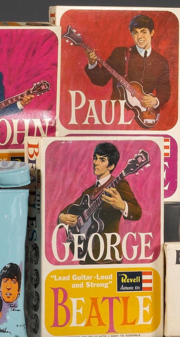 Bonhams : A set of four Beatles model kits, US, 1964,