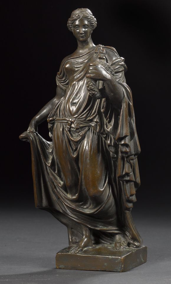 Bonhams : A late 18th / early 19th century bronze figure of Farnese Flora