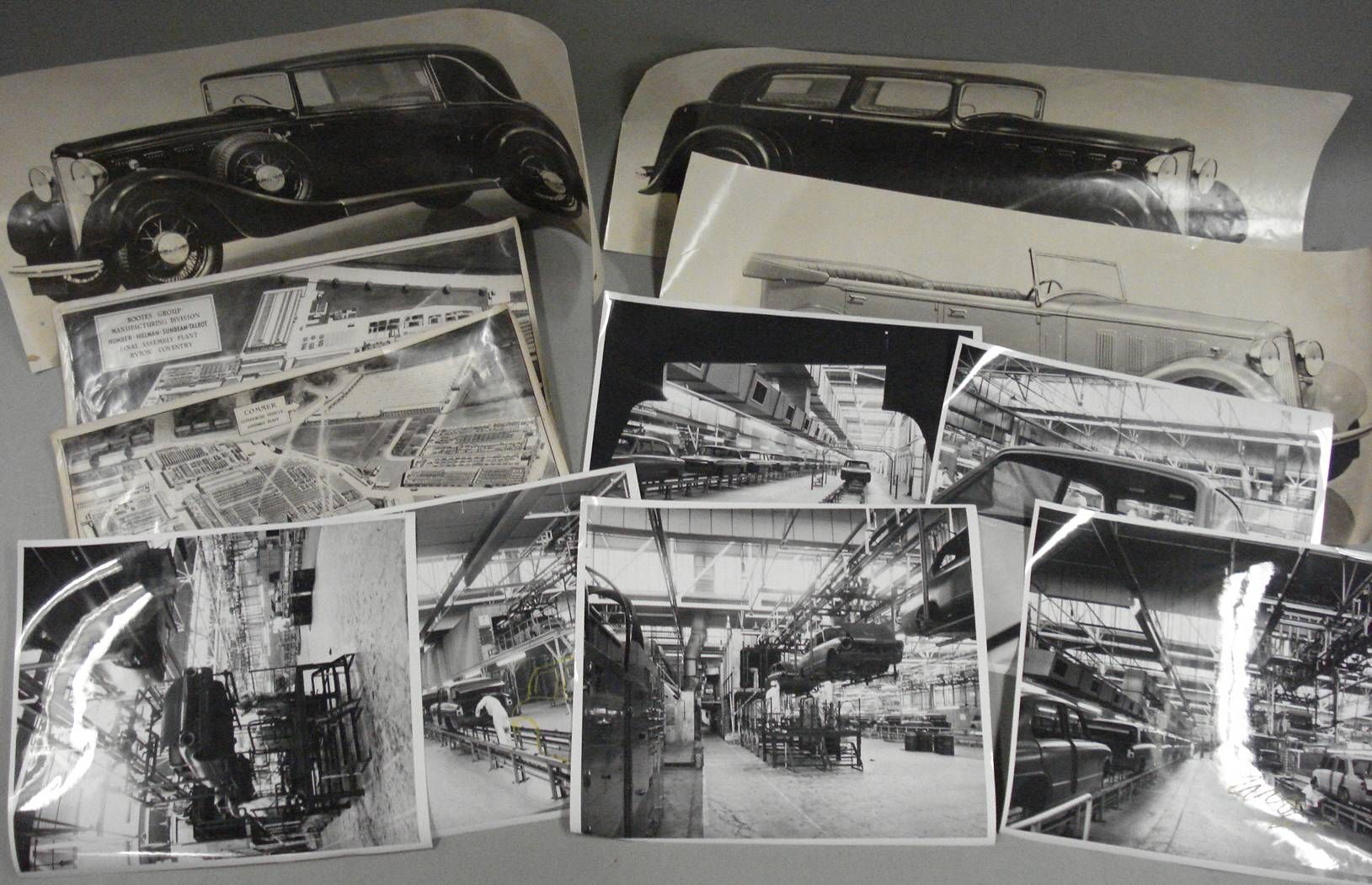 Bonhams Cars : A collection of monochrome motoring photographs,