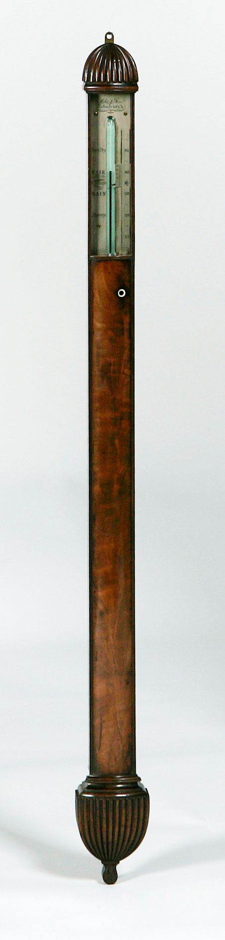 Bonhams : A mahogany stick barometer, first half 19th century Adie ...
