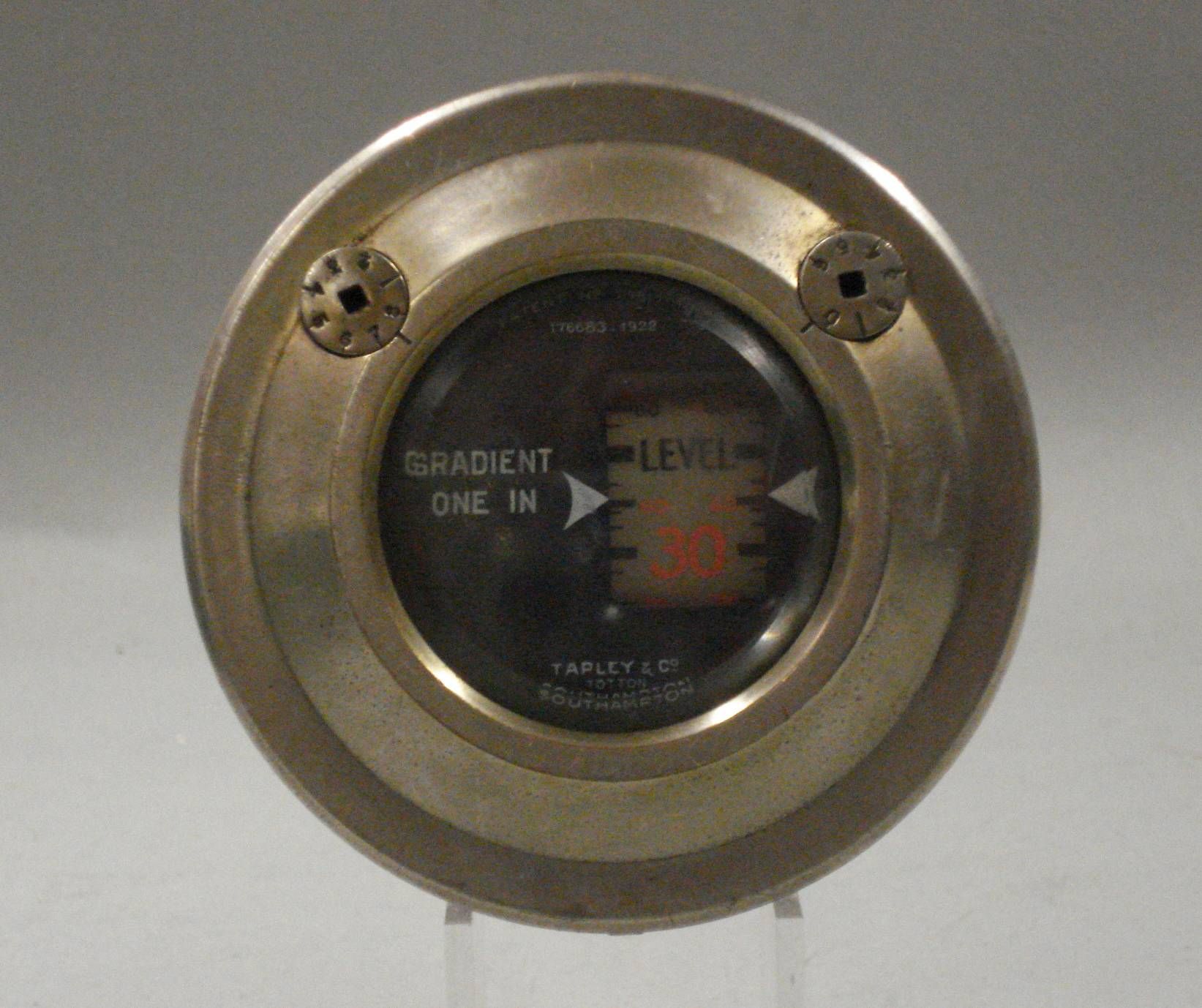 Bonhams Cars : A Tapley & Co gradient meter,