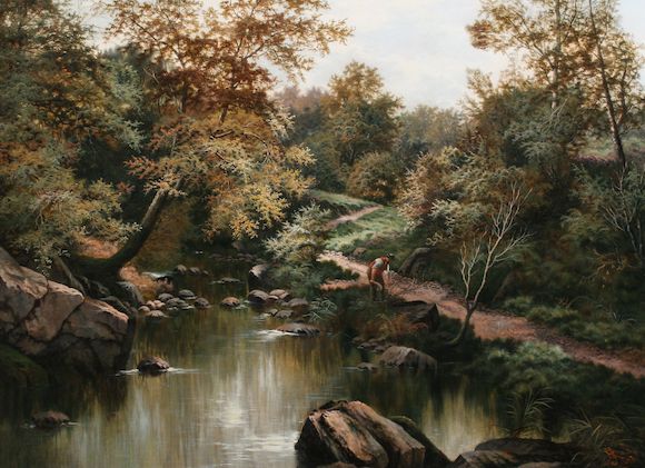 Bonhams : Henry Bates Joel (British, active 1880-1905) 'Glen Muir ...
